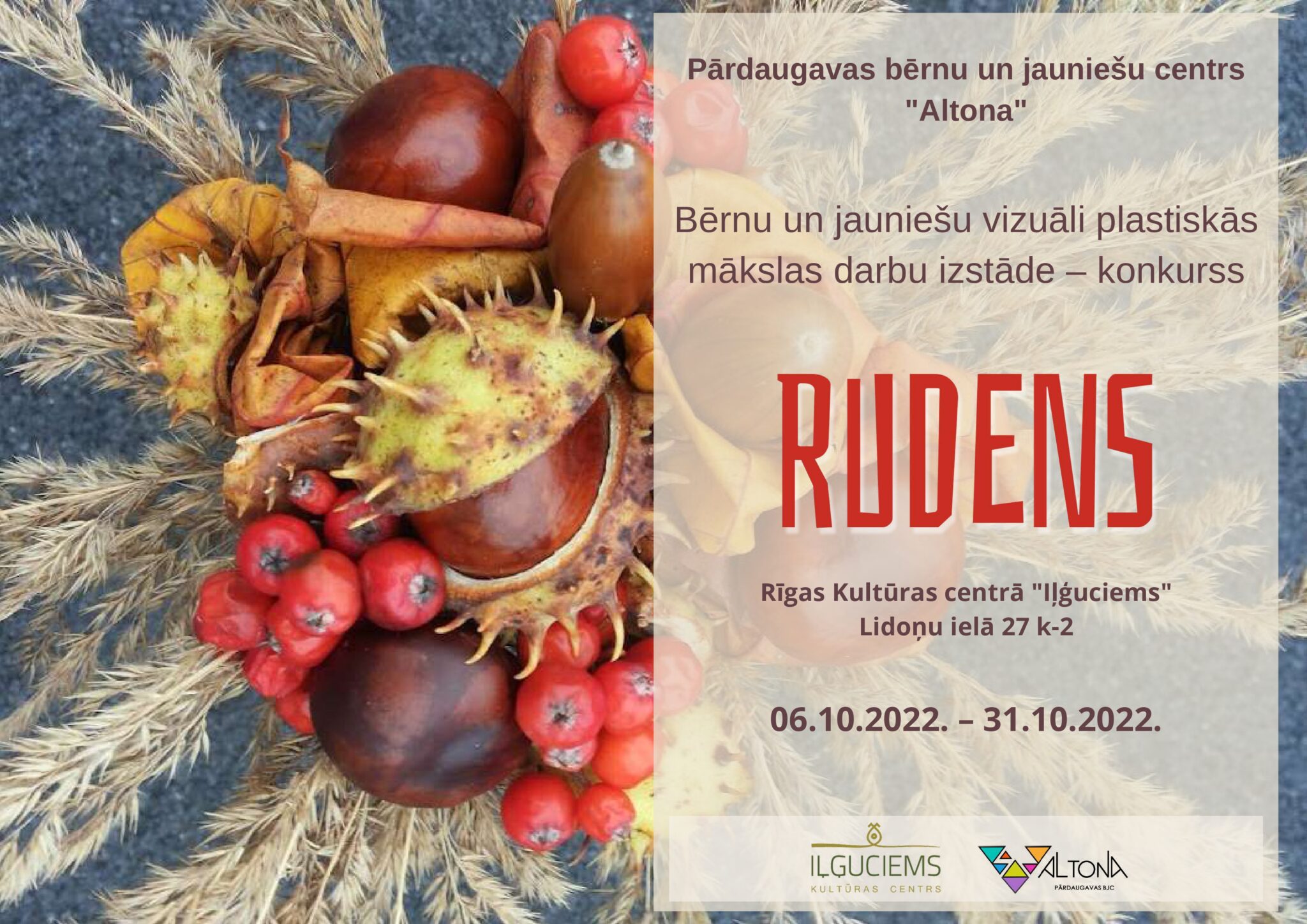 Noslēgusies vizuāli plastiskās mākslas darbu izstāde – konkurss “Rudens ...